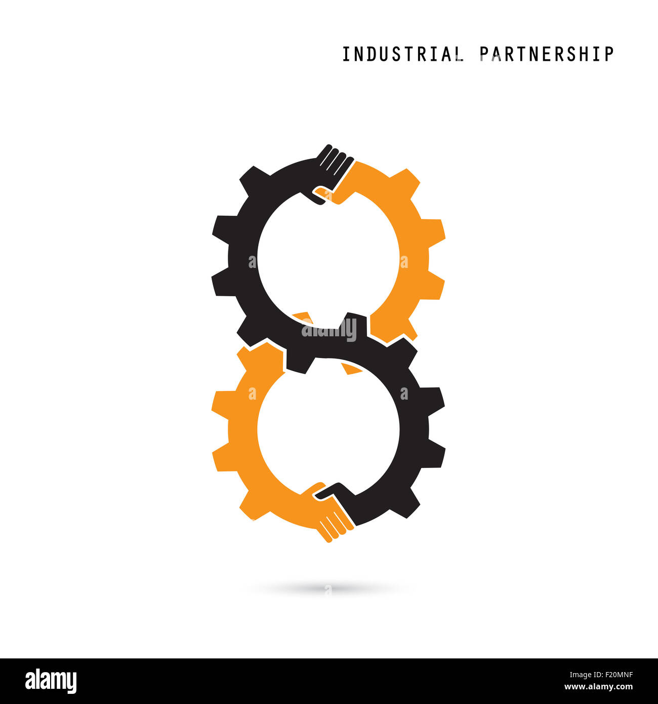 Creative handshake sign industrial idea hi-res stock photography and ...