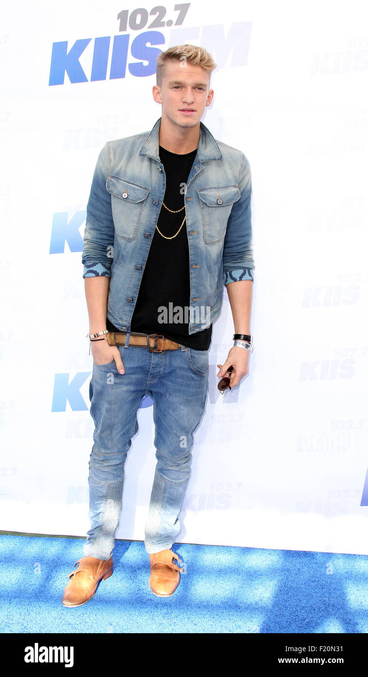 Los Angeles, CA. USA. Cory Simpson at the 102.7 KIIS FM's 2014 Wango ...