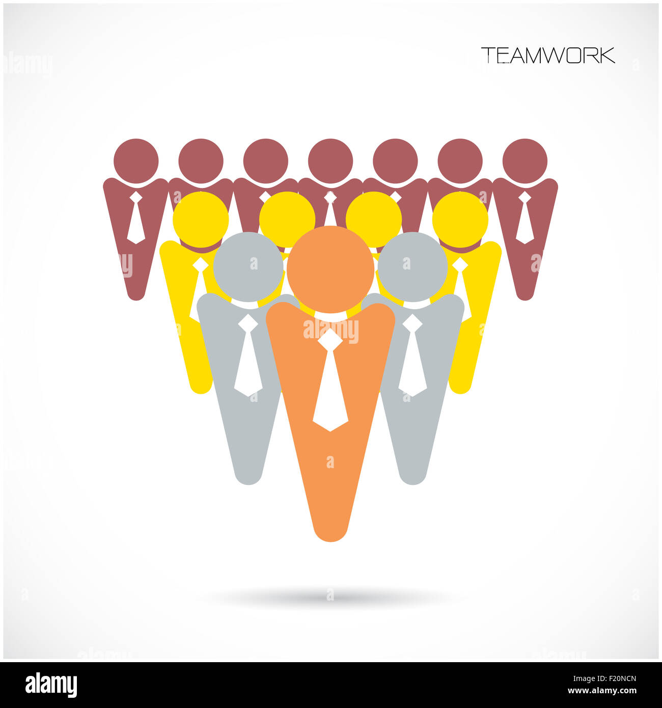 Team Partners Friends sign design template. Together union symbol of ...