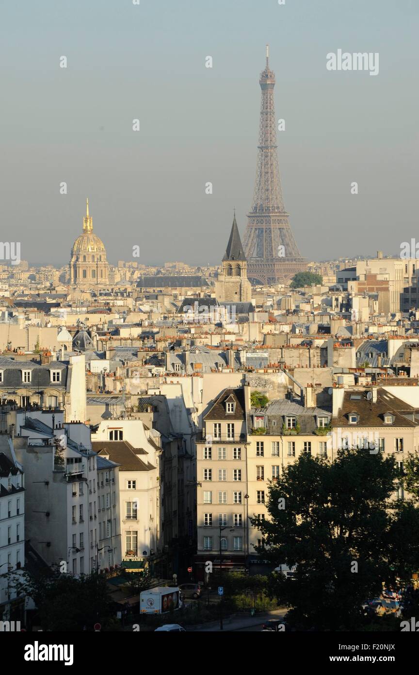 Map of paris hi-res stock photography and images - Alamy