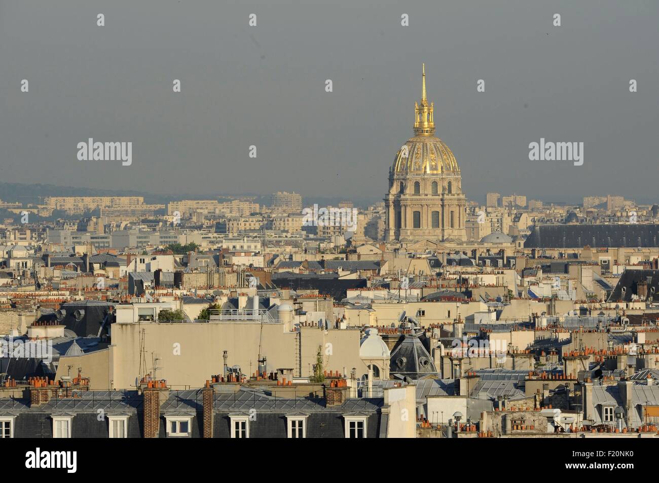 France, Paris, les invalides (aerial view Stock Photo - Alamy