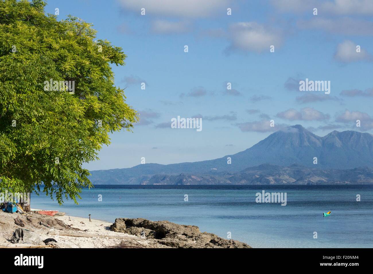 Indonesia, Lesser Sunda Islands, Alor archipelago, Kangge Island, beach ...