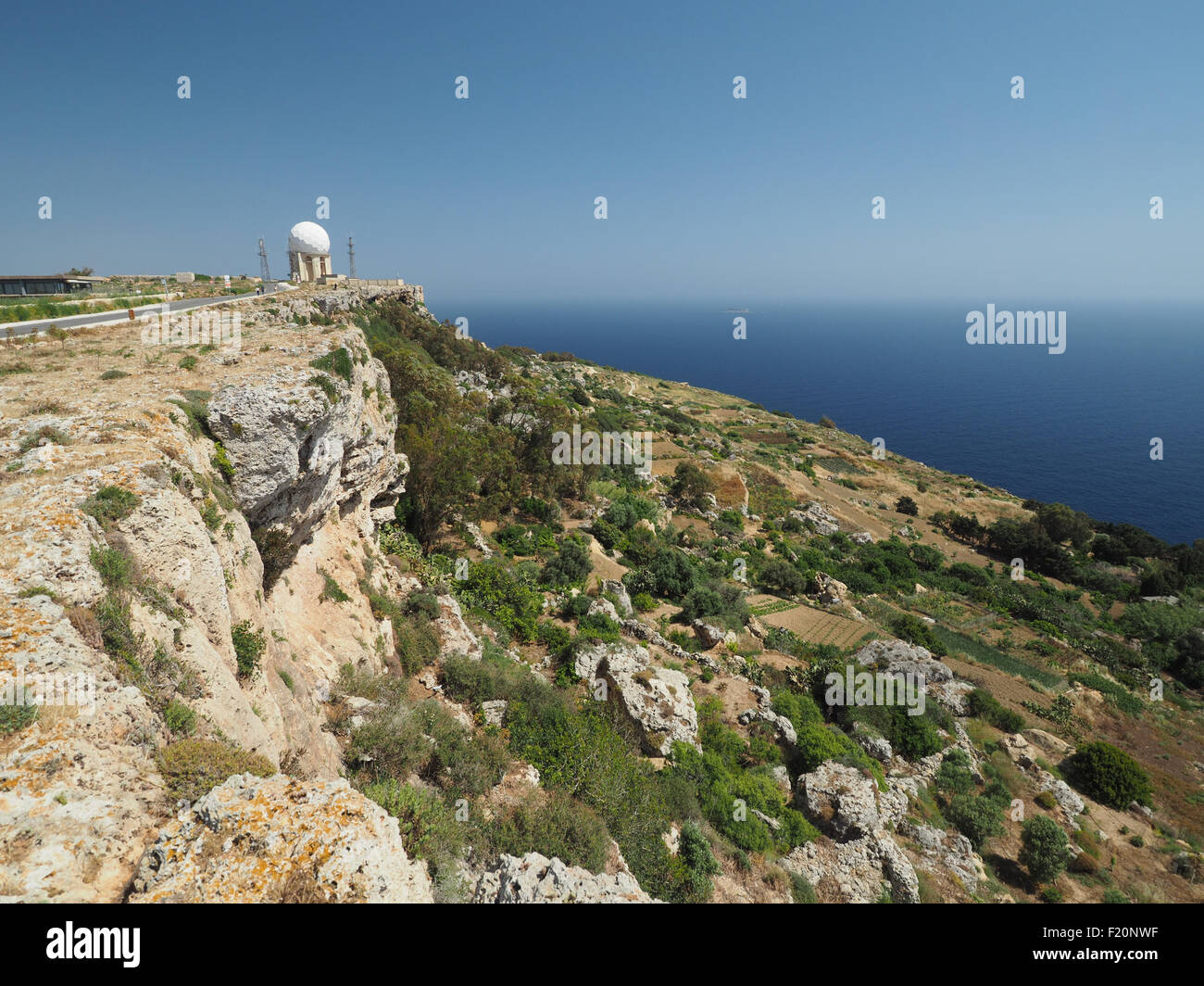 Dingli Cliffs, rocky coast in Malta Stock Photo - Alamy