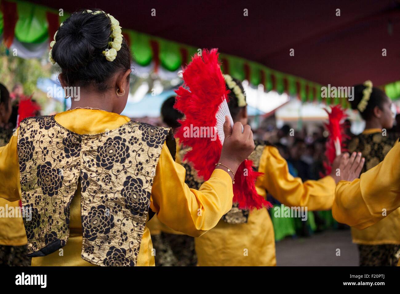 Indonesia, Maluku province, East Seram, Gorom island, traditional ...