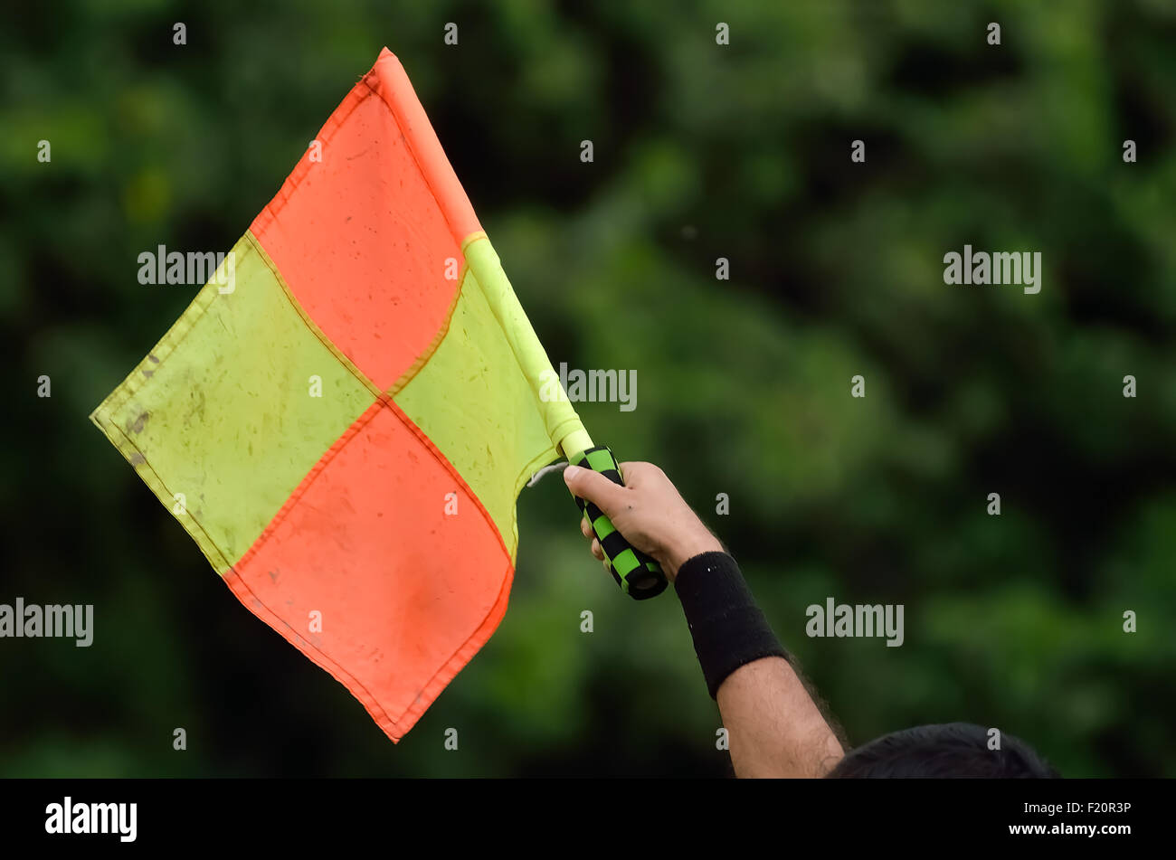 Offside flag hi-res stock photography and images - Alamy