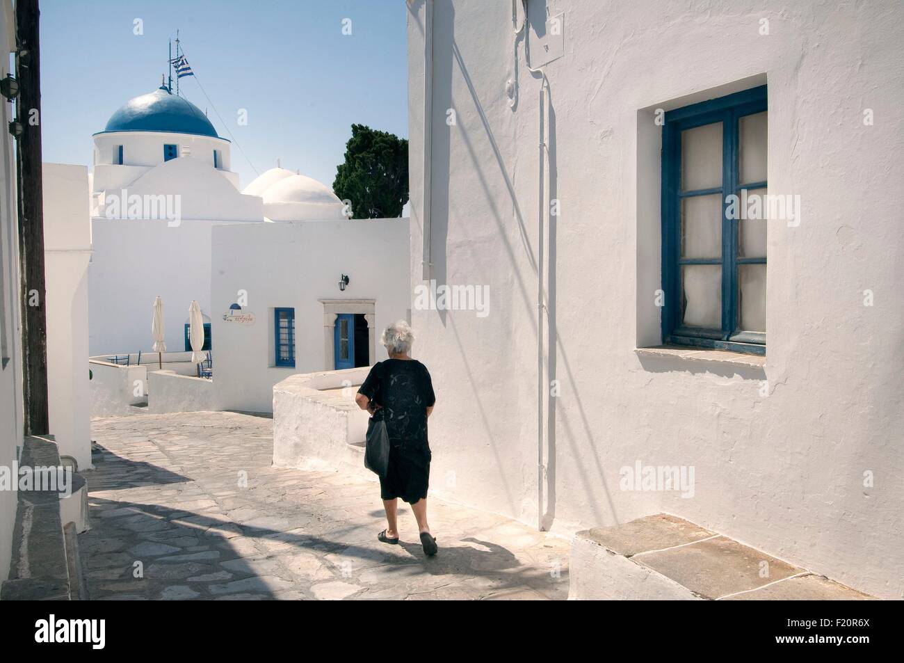 Sifnos chora cyclades island hi-res stock photography and images - Alamy