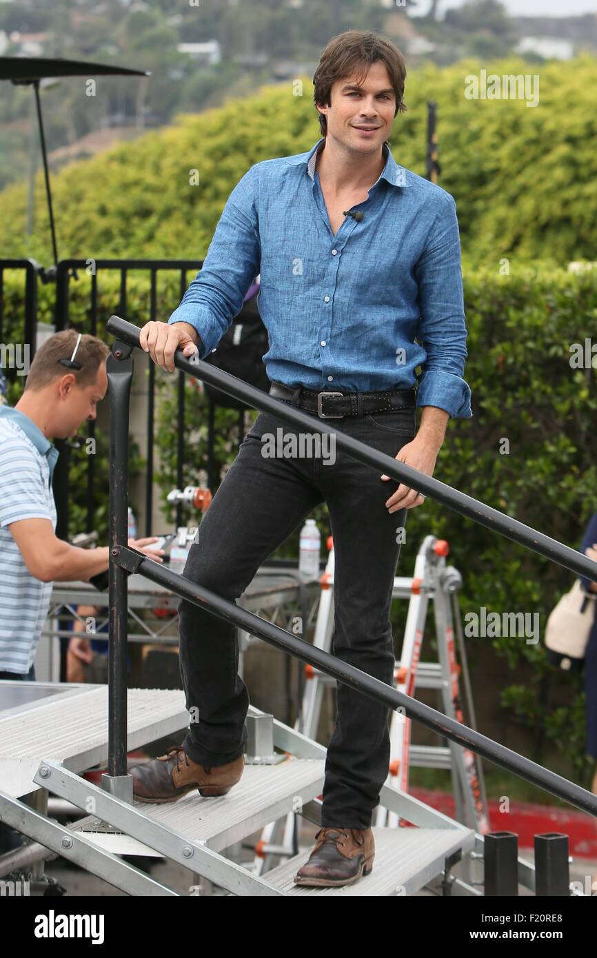 Ian Sommerhalder seen at Universal Studios where he was interviewed for ...