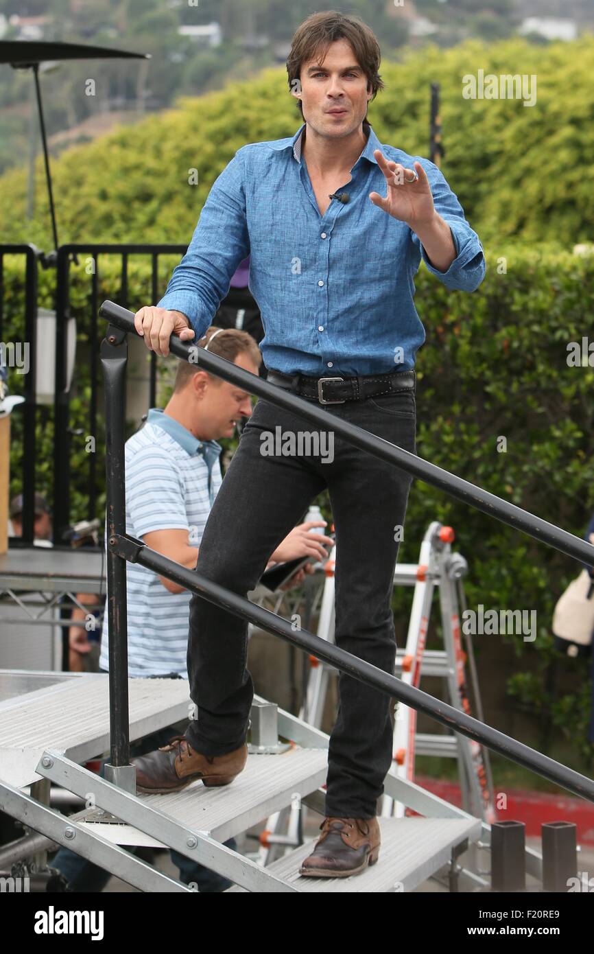 Ian Sommerhalder seen at Universal Studios where he was interviewed for ...