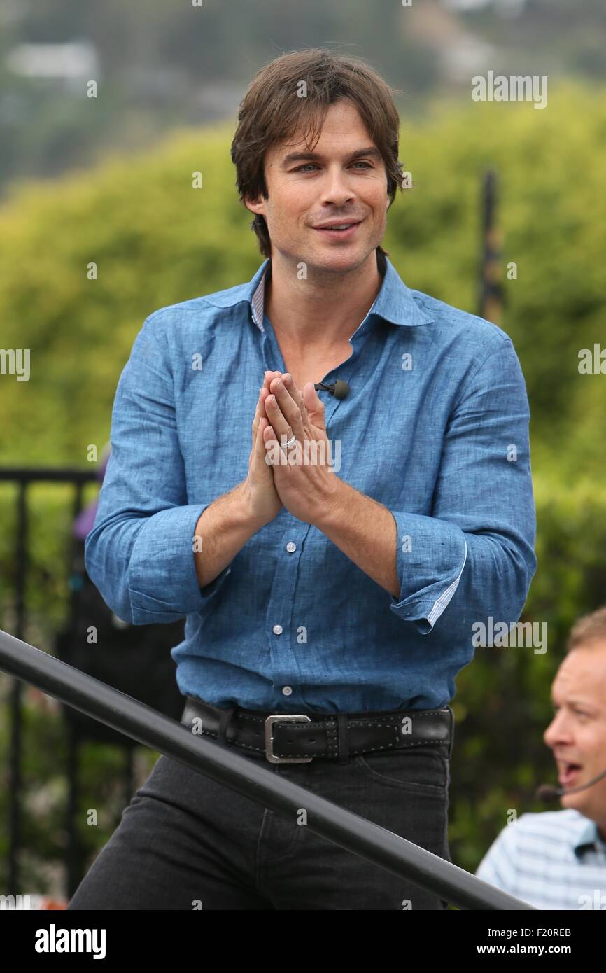 Ian Sommerhalder seen at Universal Studios where he was interviewed for ...