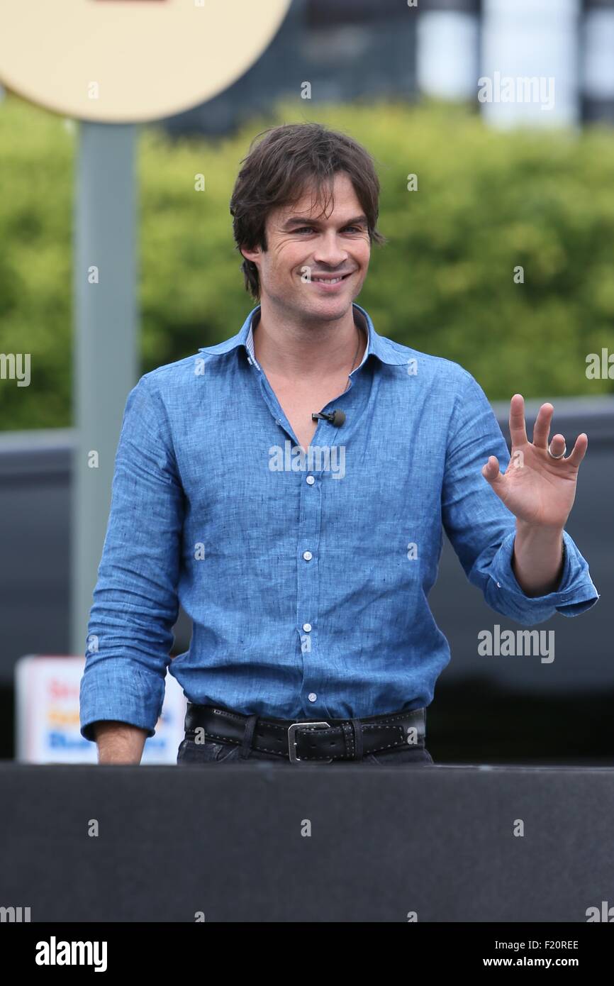 Ian Sommerhalder seen at Universal Studios where he was interviewed for ...