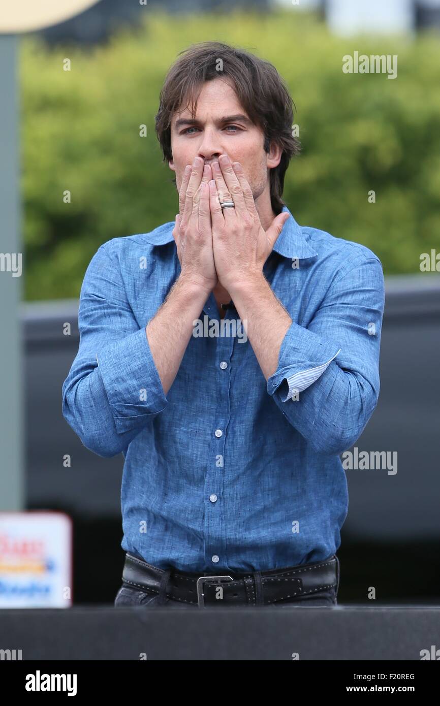 Ian Sommerhalder seen at Universal Studios where he was interviewed for ...
