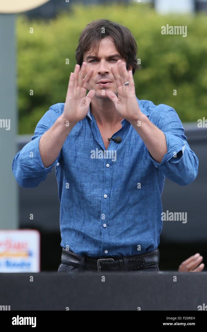 Ian Sommerhalder seen at Universal Studios where he was interviewed for ...