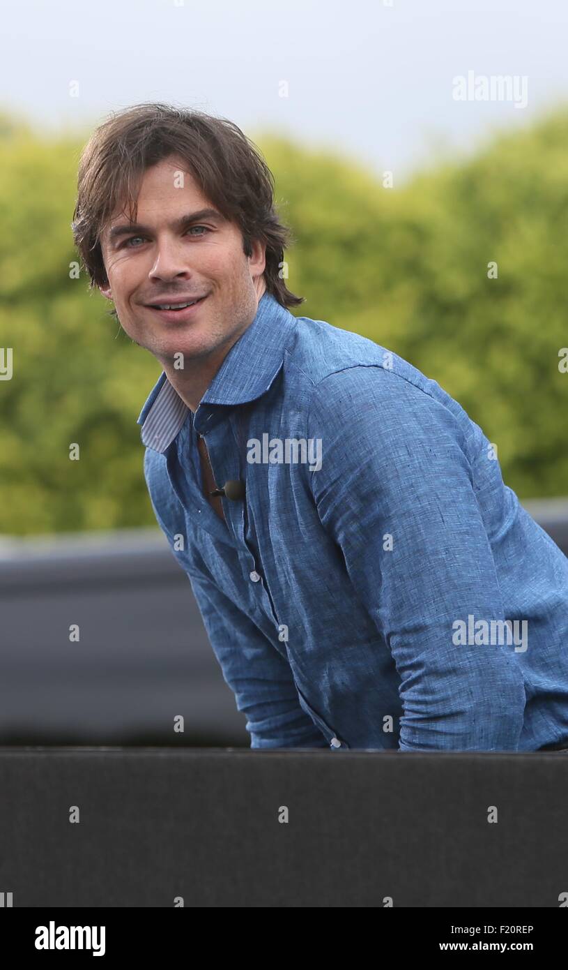 Ian Sommerhalder seen at Universal Studios where he was interviewed for ...
