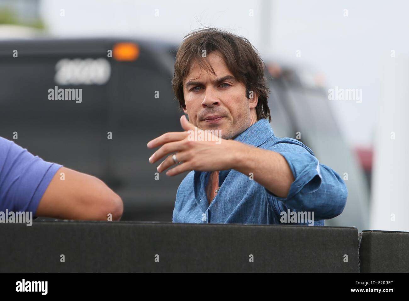 Ian Sommerhalder seen at Universal Studios where he was interviewed for ...