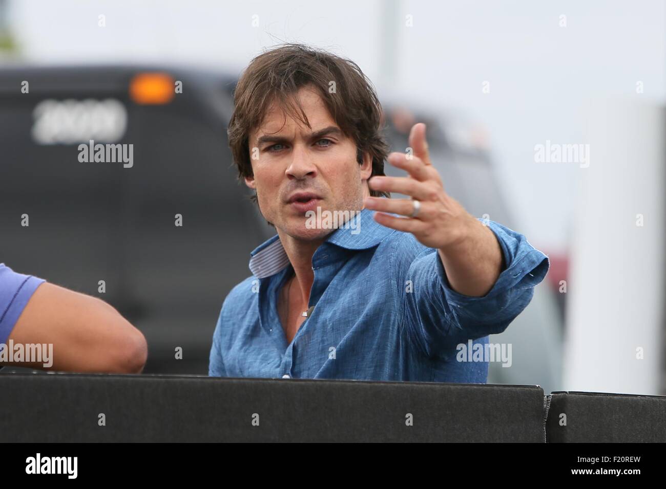 Ian Sommerhalder seen at Universal Studios where he was interviewed for ...