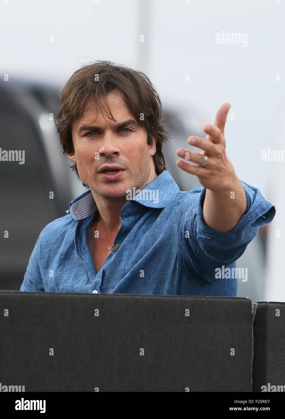 Ian Sommerhalder seen at Universal Studios where he was interviewed for ...