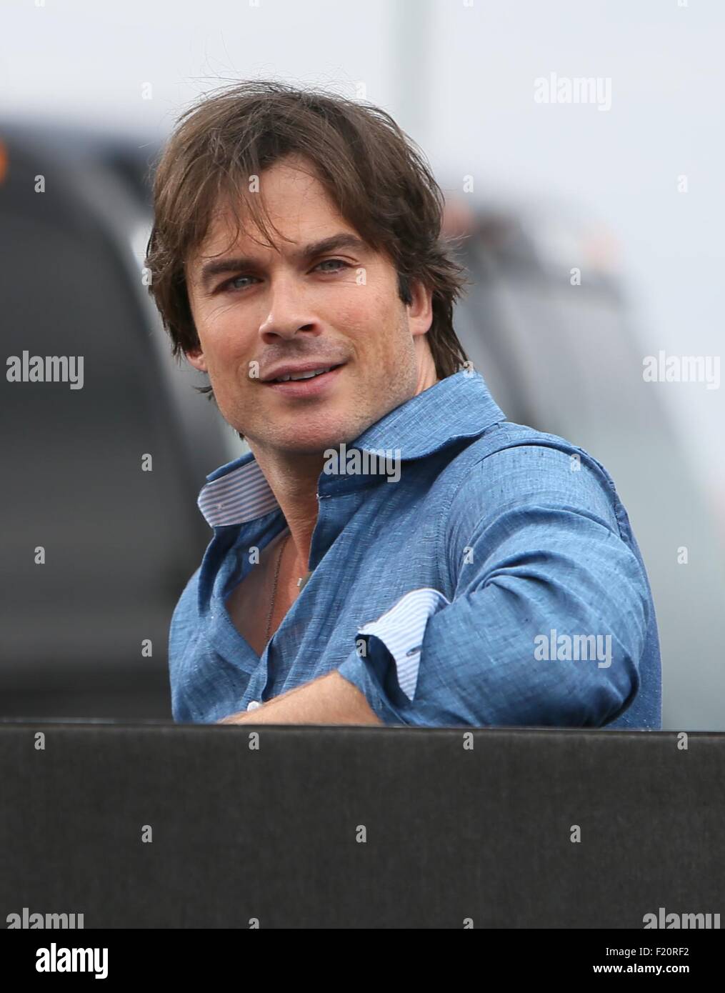 Ian Sommerhalder seen at Universal Studios where he was interviewed for ...