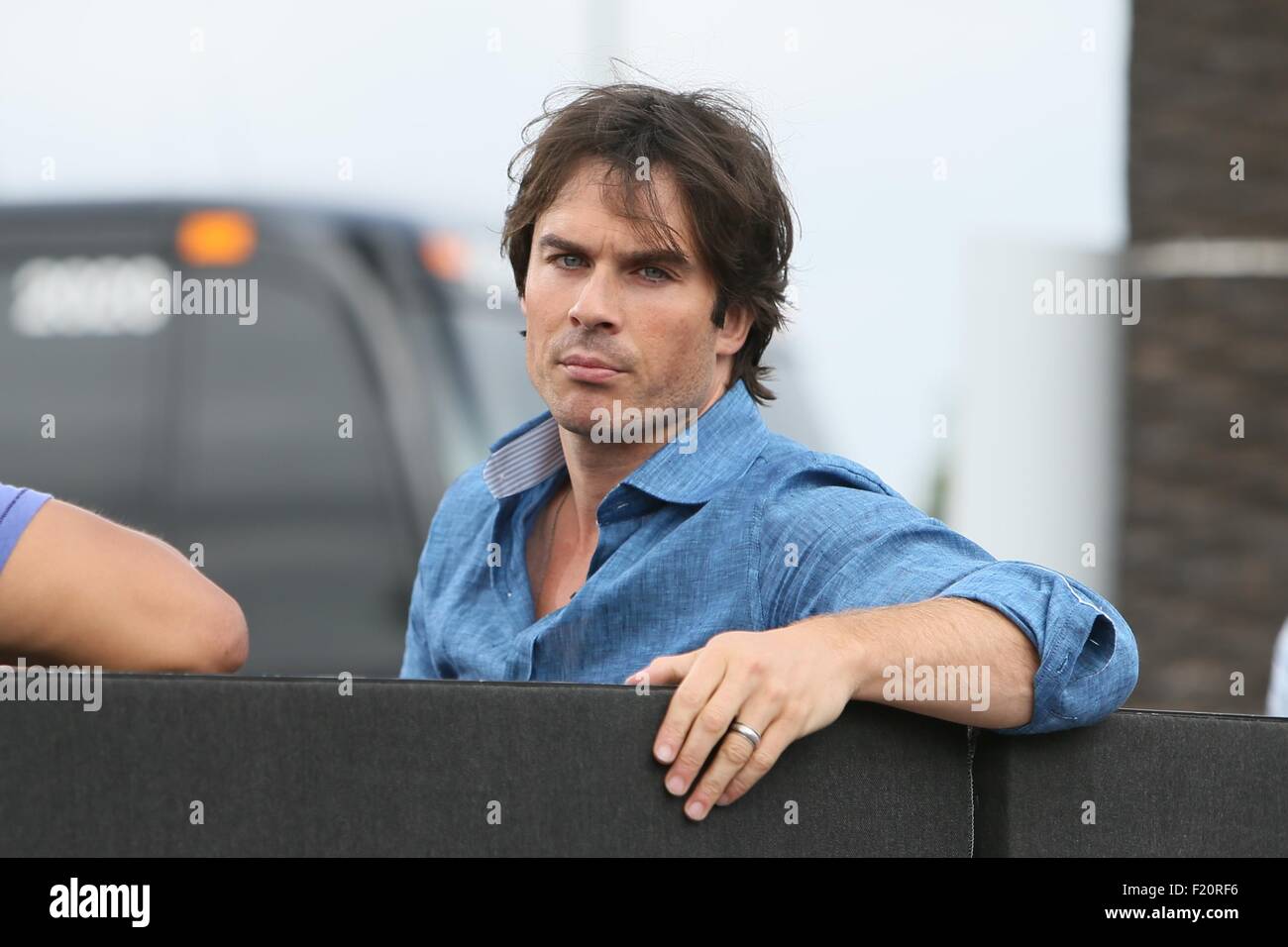 Ian Sommerhalder seen at Universal Studios where he was interviewed for ...