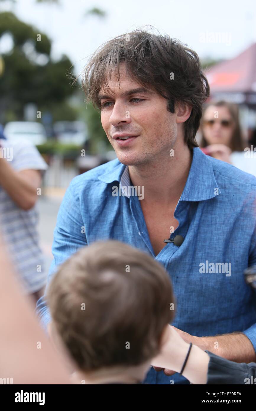 Ian Sommerhalder seen at Universal Studios where he was interviewed for ...