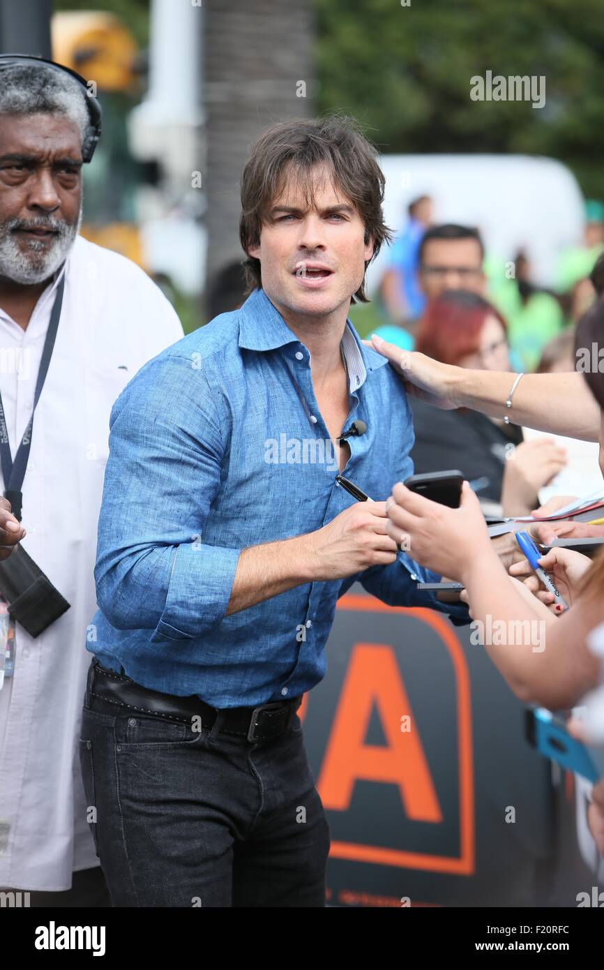 Ian Sommerhalder seen at Universal Studios where he was interviewed for ...