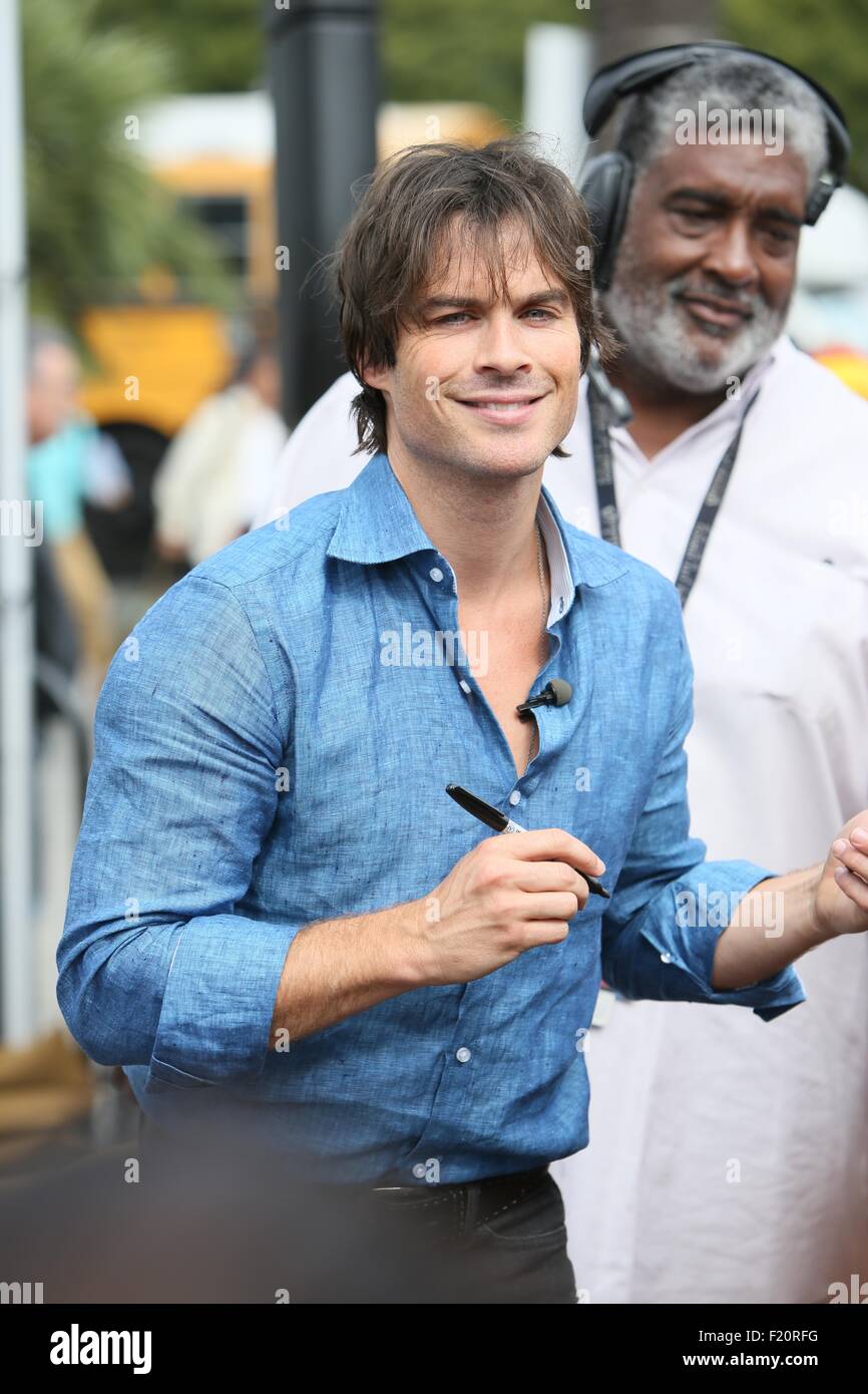 Ian Sommerhalder seen at Universal Studios where he was interviewed for ...
