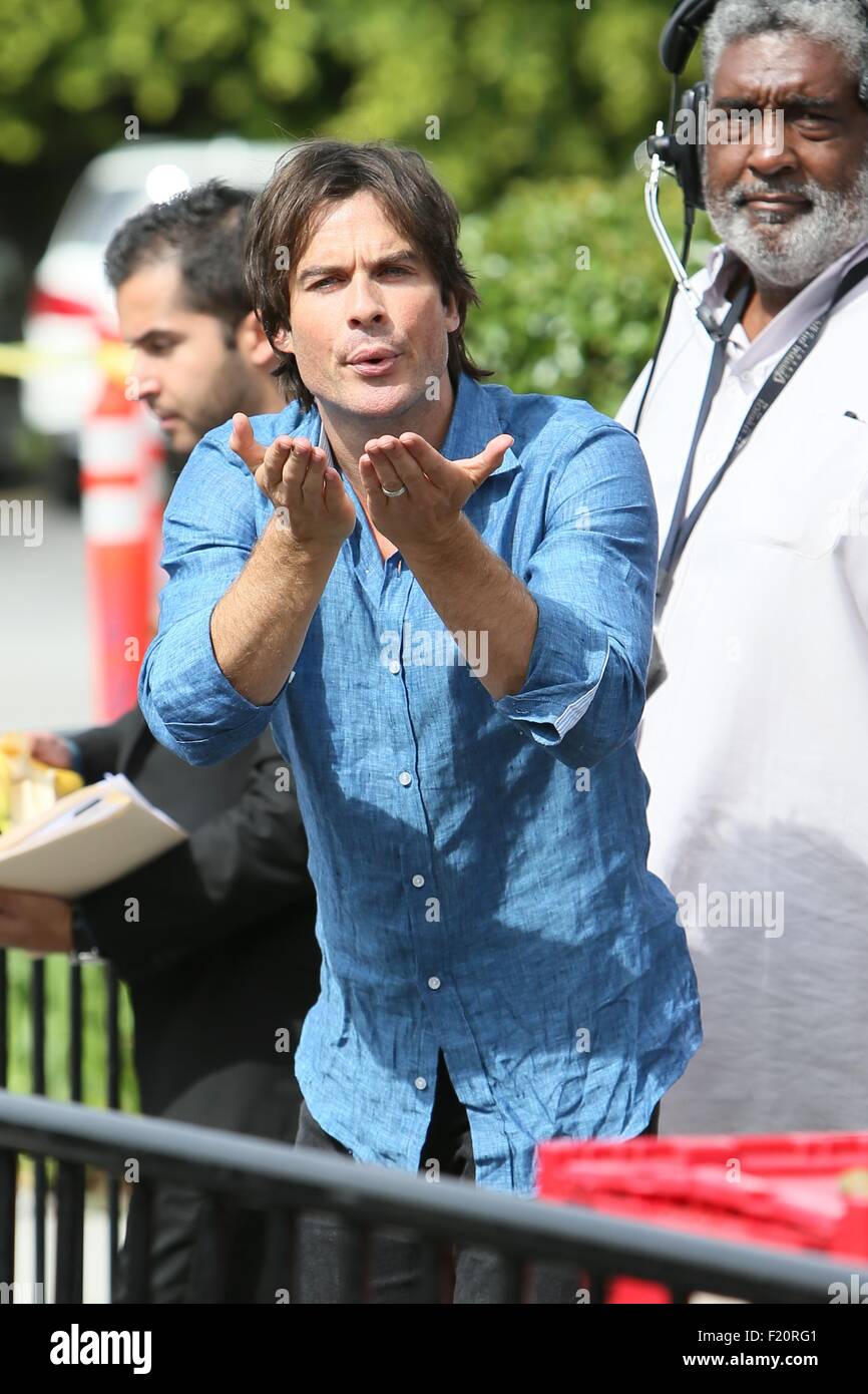 Ian Sommerhalder seen at Universal Studios where he was interviewed for ...