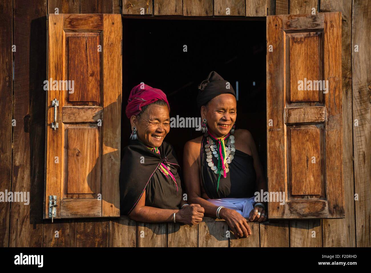 Myanmar (Burma), Kayah state, Kayah tribe, Tani Lar Lae, Daw Soe Myar ...