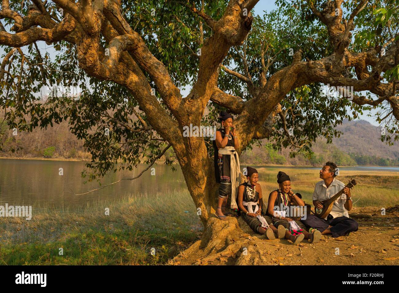 Myanmar (Burma), Kayah state, Kayah tribe, Tani Lar Lae, kayah women ...