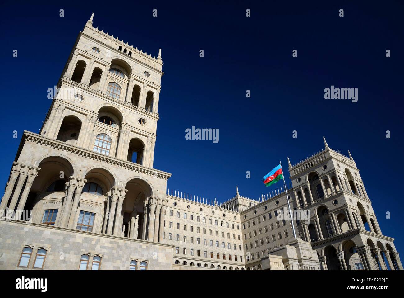 Azerbaijan government building hi-res stock photography and images - Alamy
