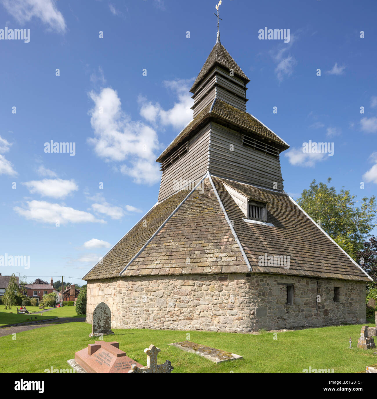 The Bell Tower in the churchyard of St Mary the Virgin Church ...