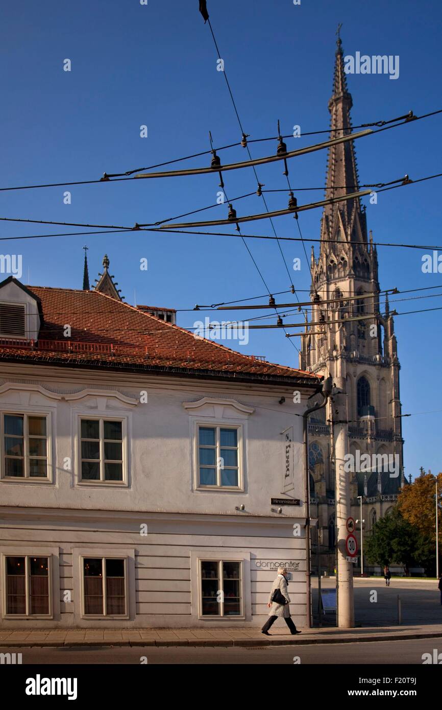 Austria, Upper Austria, Linz, the Cathedral or Dome, Mariendome or ...