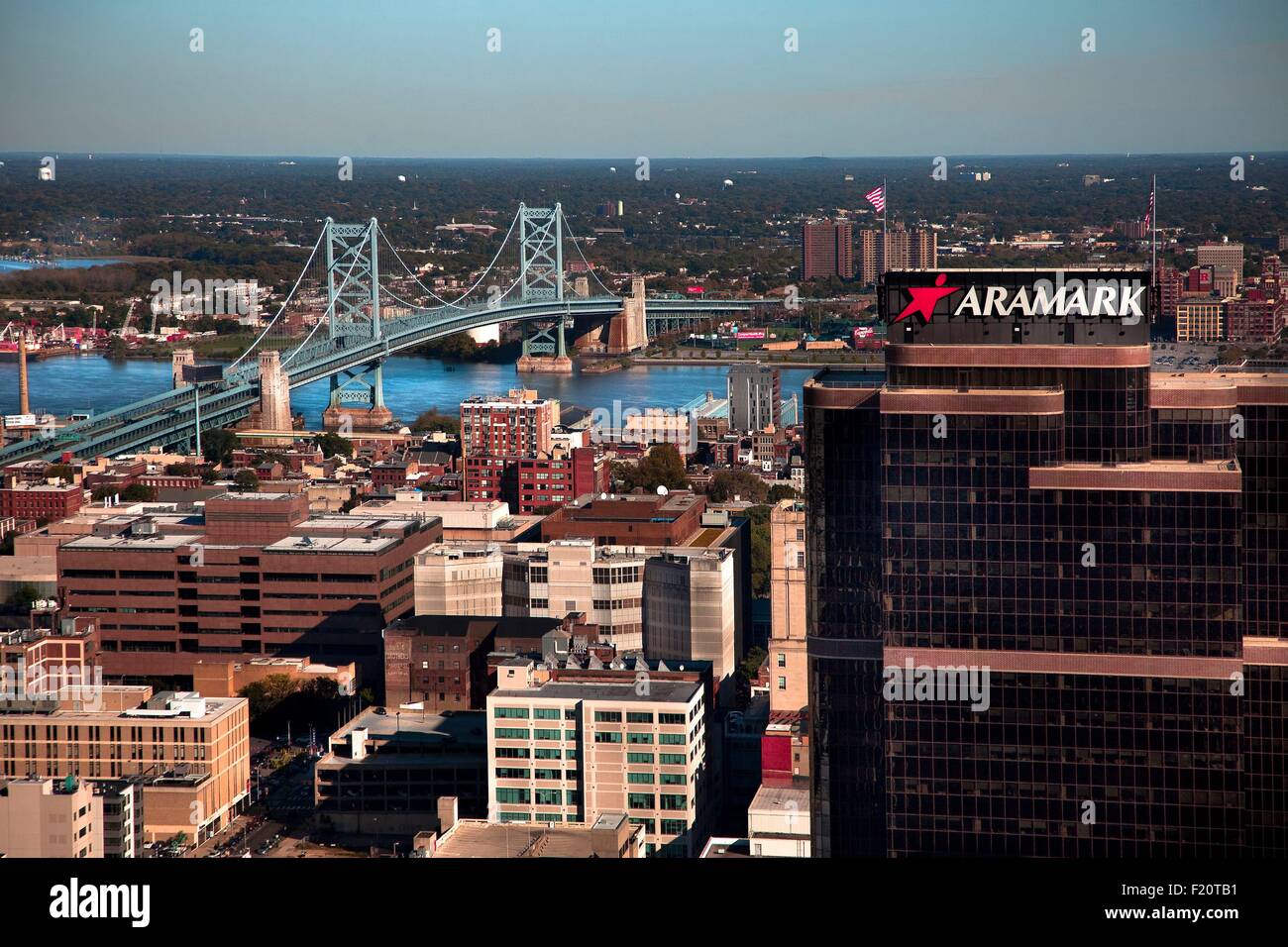 United States, Pennsylvania, Philadelphia, City Center Skyline Stock ...