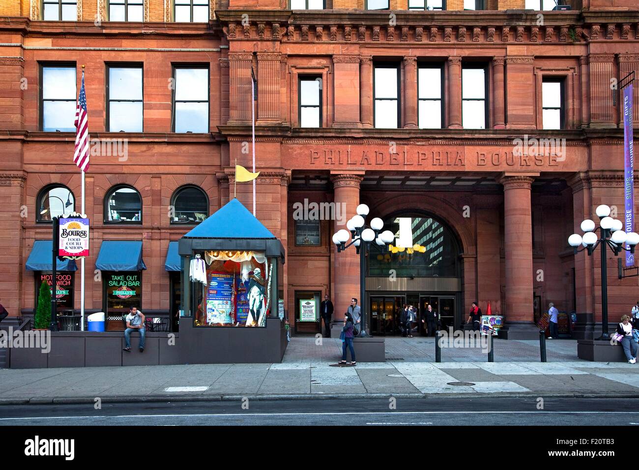 United States, Pennsylvania, Philadelphia, The Philadelphia Bourse ...