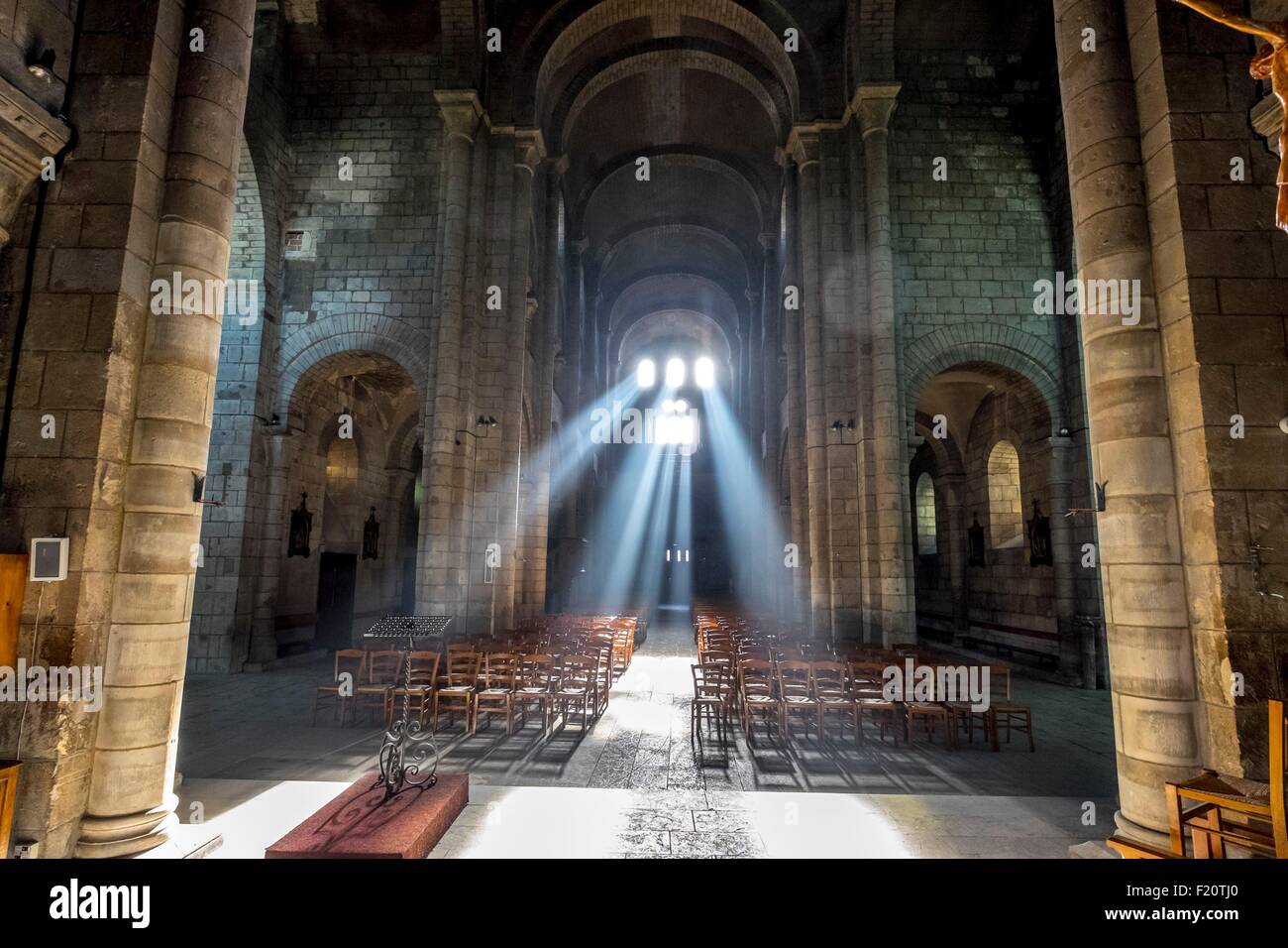 France, Nievre, Nevers, Saint Etienne church Stock Photo - Alamy