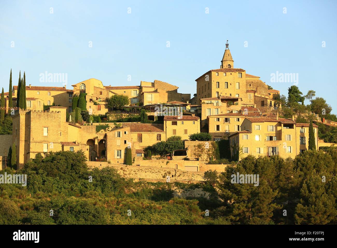 France, Vaucluse, Crillon le Brave Hotel Crillon Le Brave Stock Photo ...