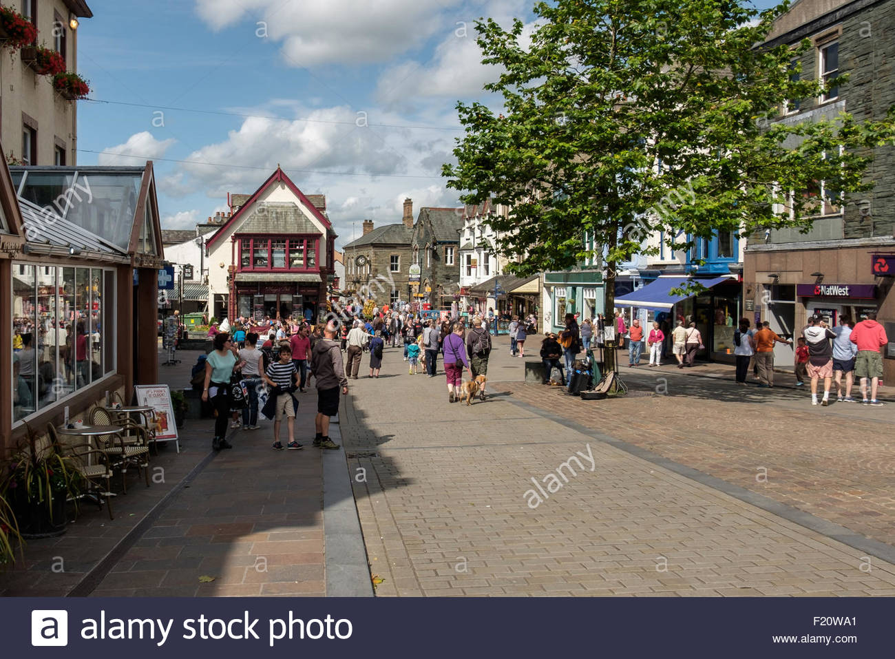 Keswick Town Center Lake District High Resolution Stock Photography and ...