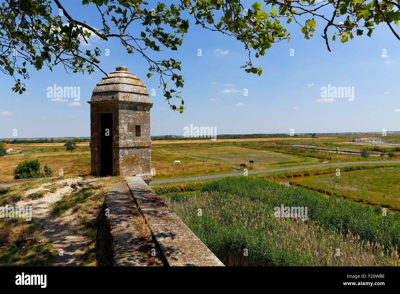 France, Charente Maritime, Brouage, labeled major sites of France and ...