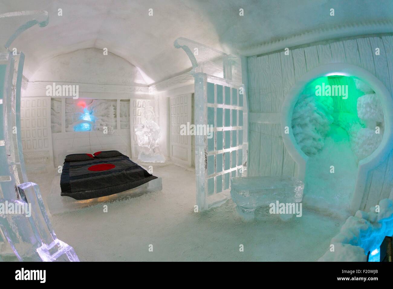 Ice hotel, quebec city hi-res stock photography and images - Alamy
