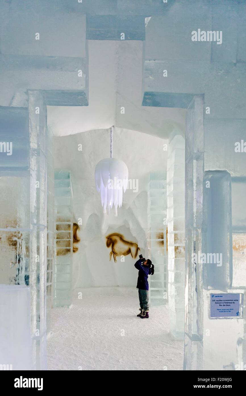 Ice hotel quebec, canada hi-res stock photography and images - Alamy