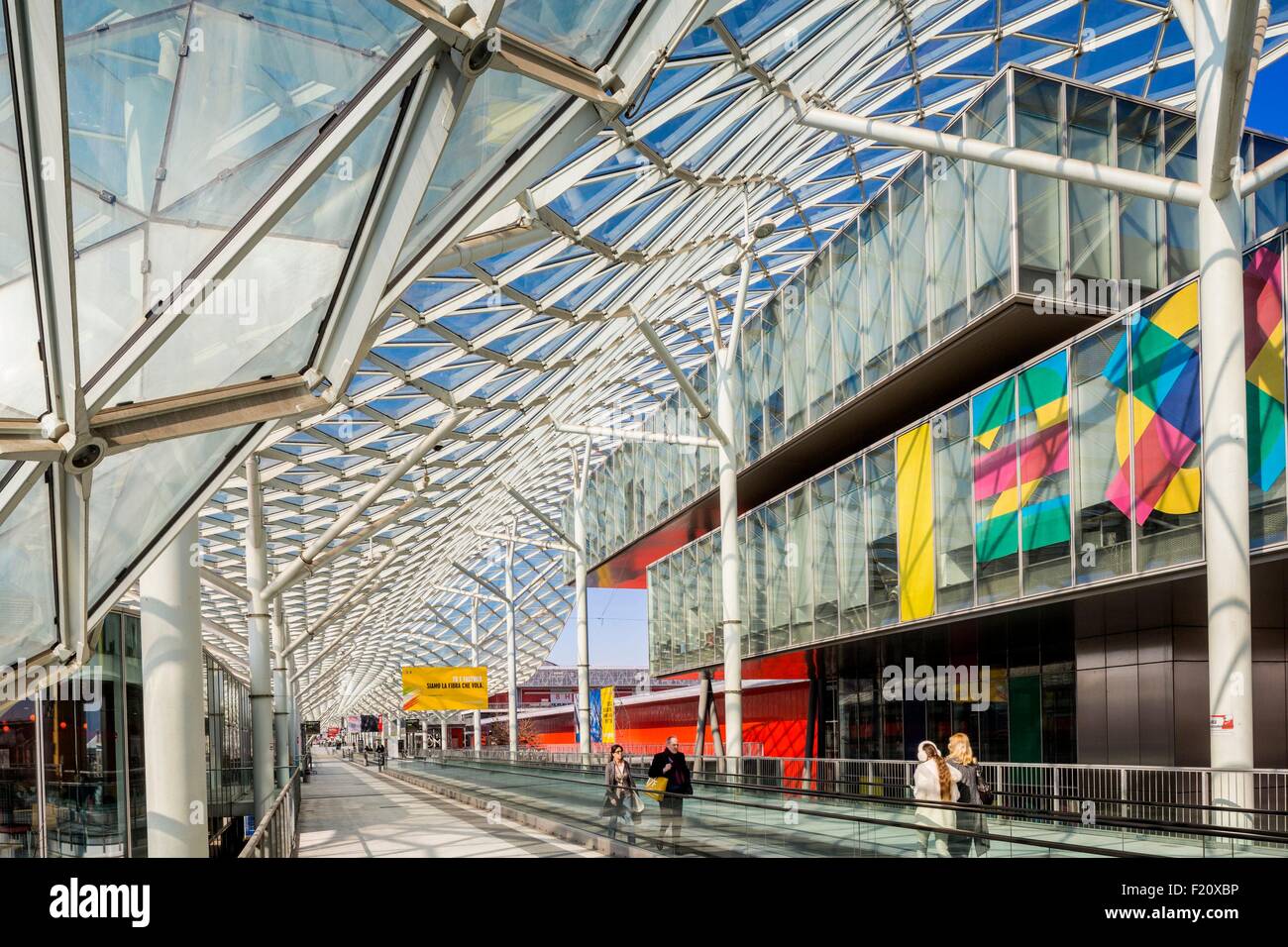 Italy, Lombardy, Milan, Rho-Pero, FieraMilano, exhibition center ...