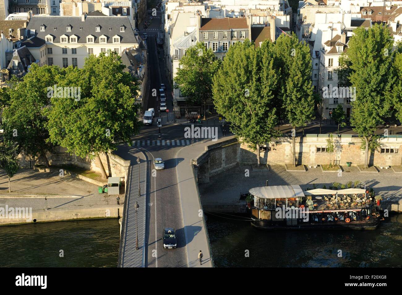 France, Paris, Area classified World Heritage UNESCO, the port of ...