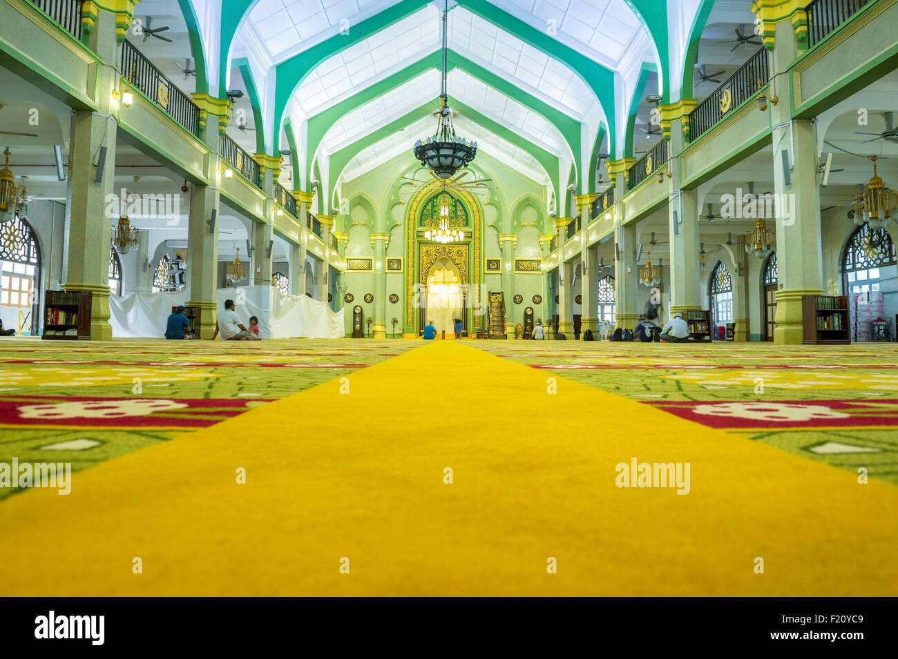 Singapour, Arab District, Muscat Street, Sultan Mosque (Masjid Sultan ...
