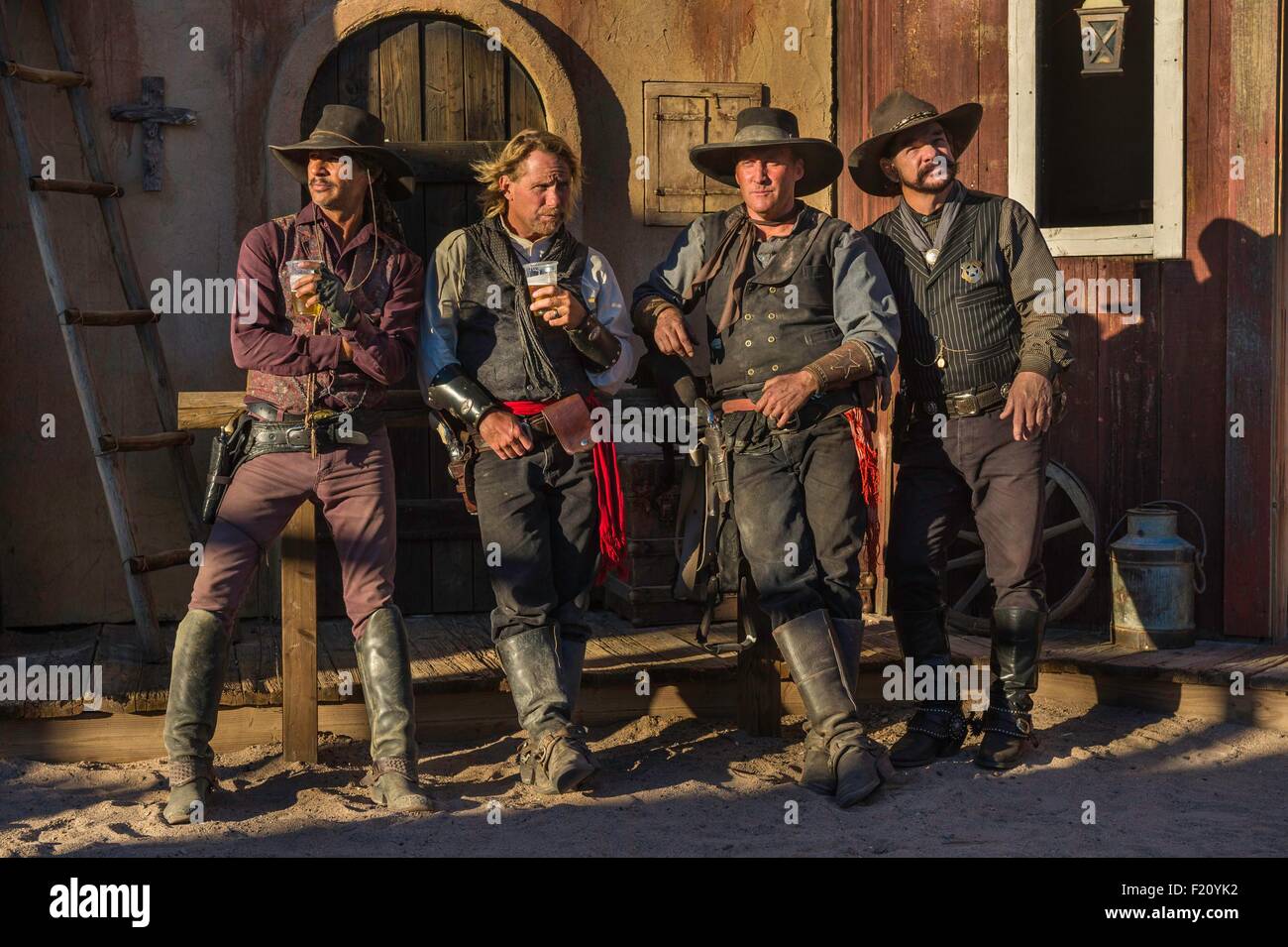 United States, Arizona, Tombstone, historic district, Ok Corral show ...