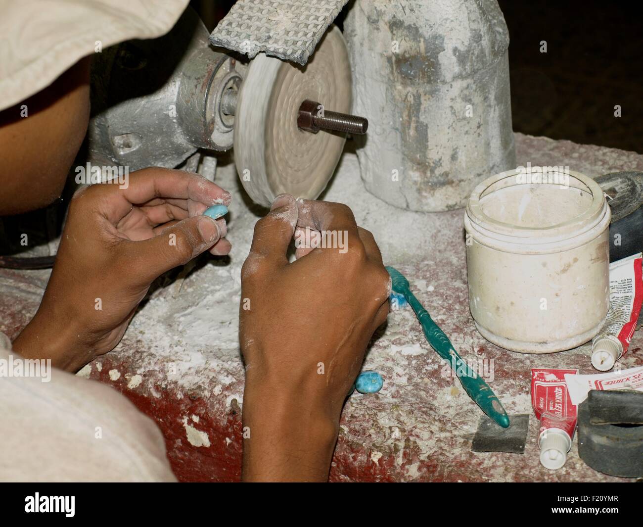 Polishing stone hi-res stock photography and images - Alamy