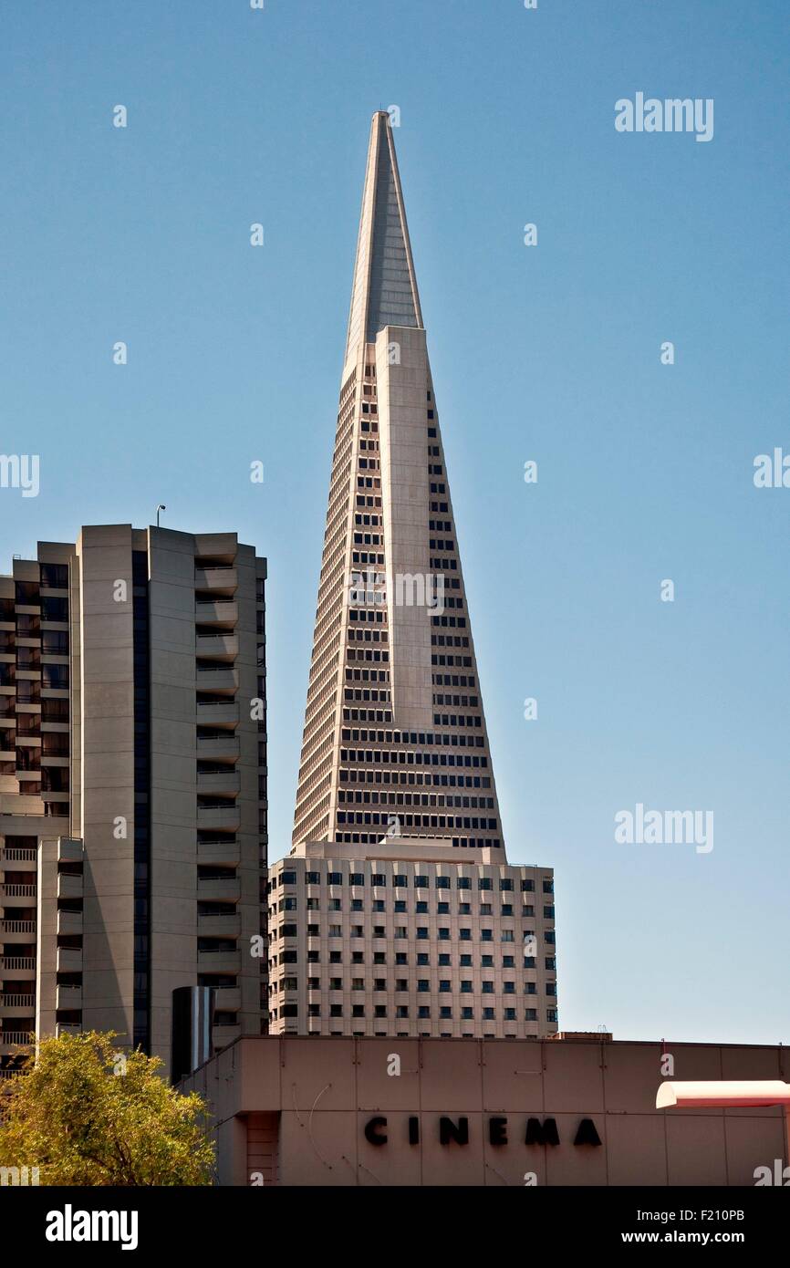 United States, California, San Francisco, Transamerica Building, the ...
