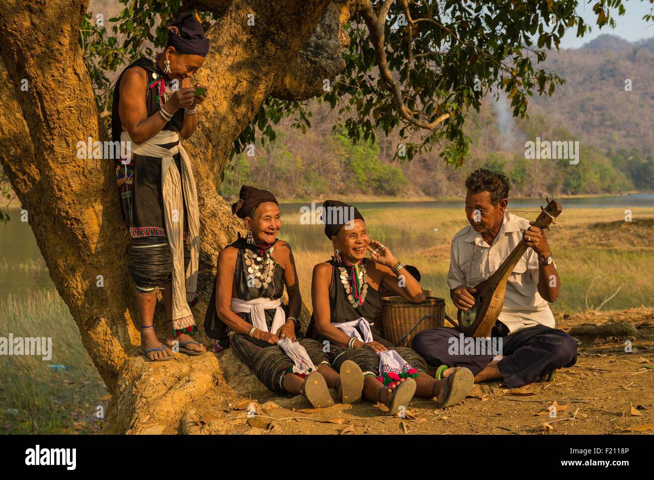 Myanmar (Burma), Kayah state, Kayah tribe, Tani Lar Lae, kayah women ...