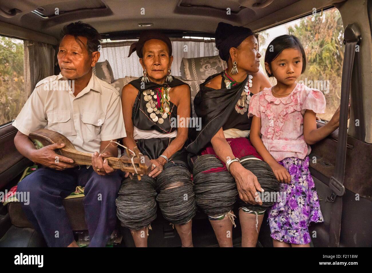 Myanmar (Burma), Kayah state, Kayah tribe, Tani Lar Lae, Daw Soe Myar ...