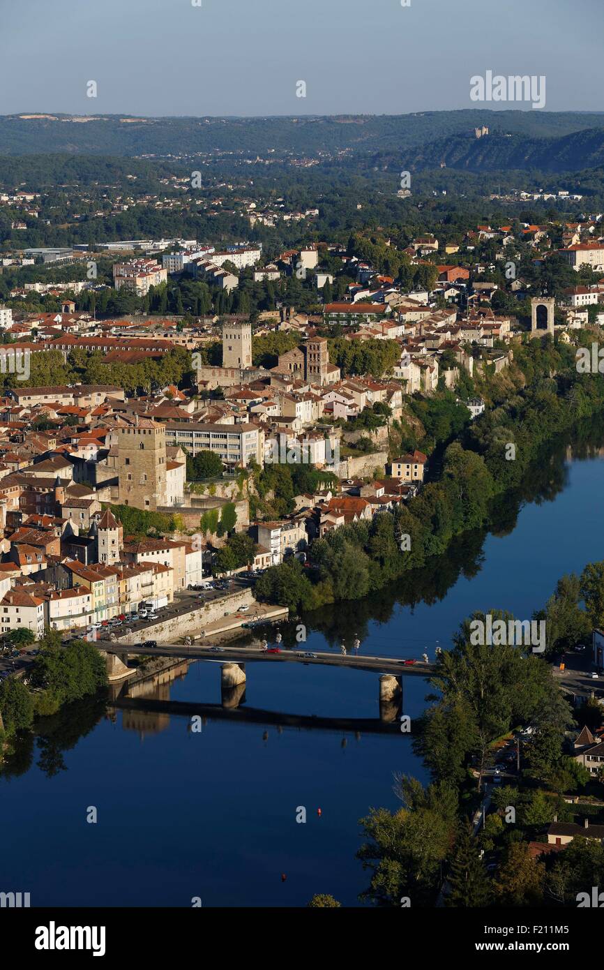 France, Lot, Bas Quercy, Cahors step on the Ways of Saint Jacques de ...