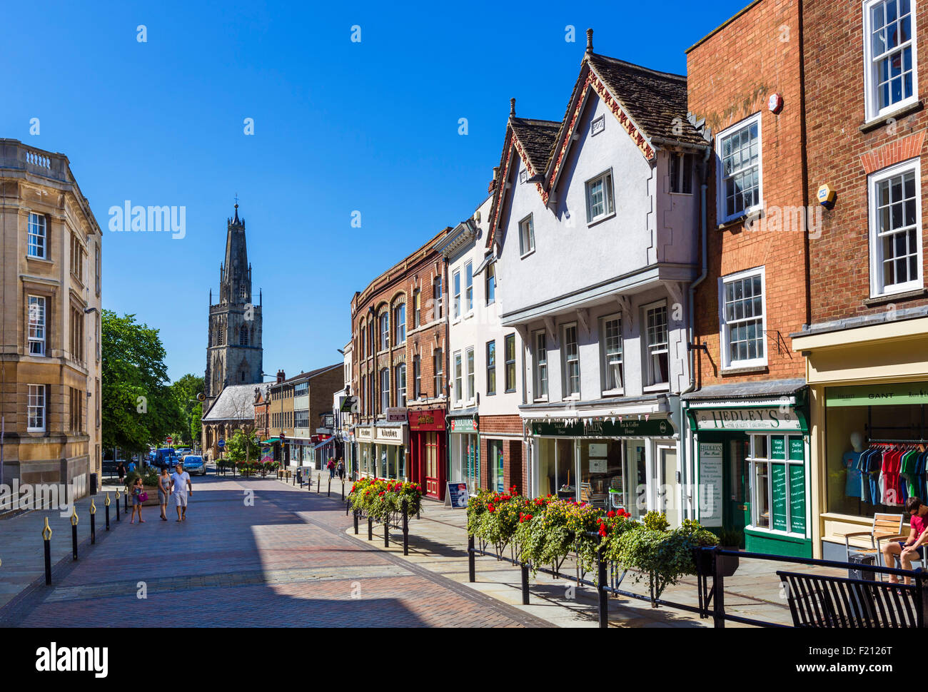 Gloucester city centre gloucestershire uk hi-res stock photography and ...