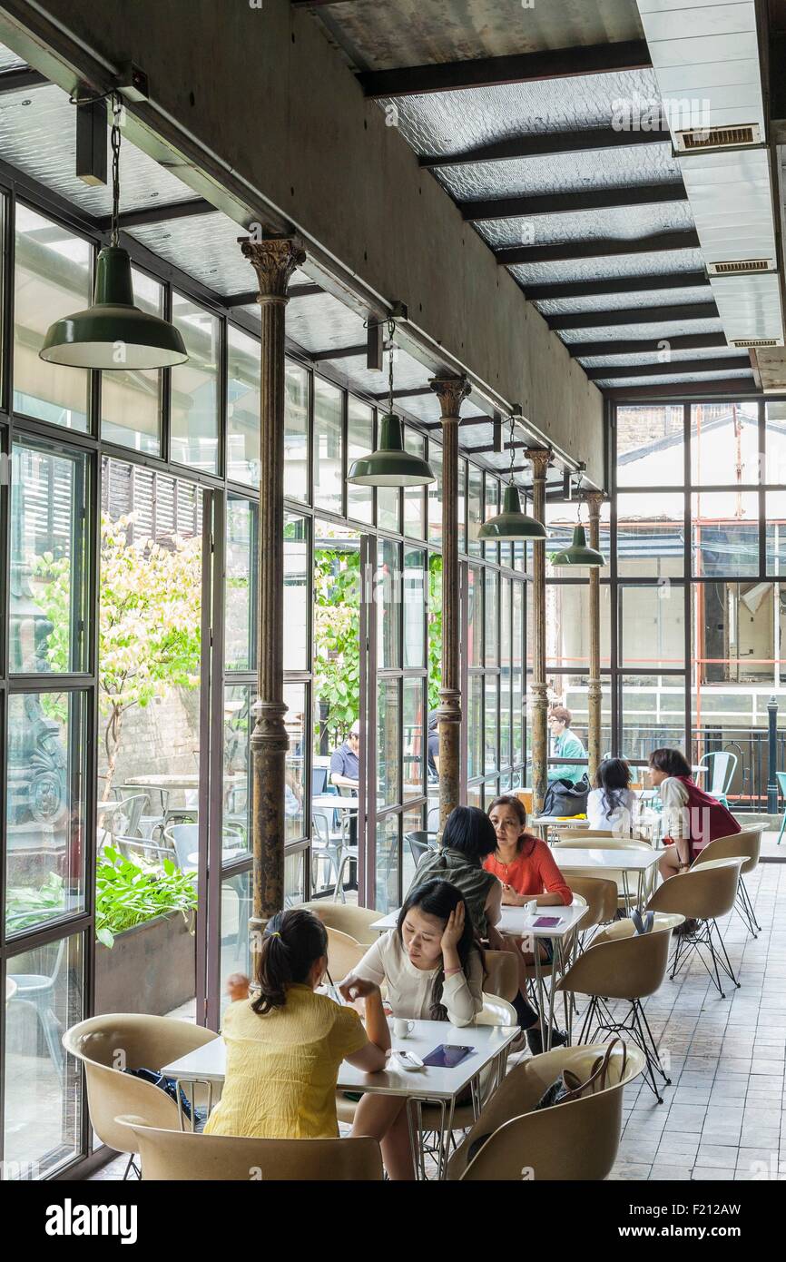 South Korea, Seoul, Hongdae, aA Design Museum opened in 2008, Coffee ...